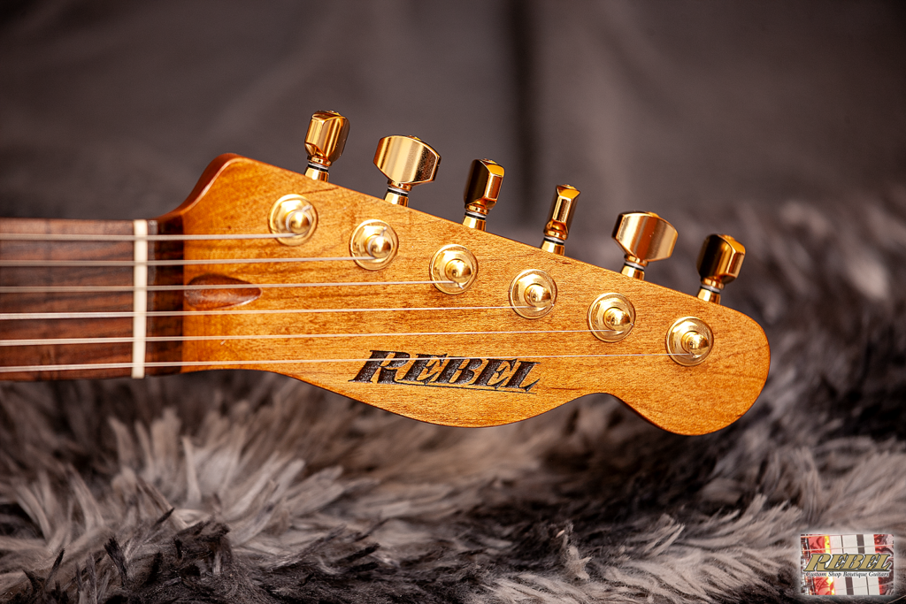 Rebel Custom Guitars Sugar Plum Fairy 2024 – Satin Tele shape – Rebel ...