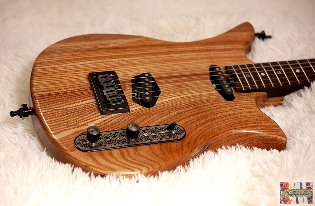 Icarus – A One-Piece Custom Double Cutaway Tele Stye with Custom ...