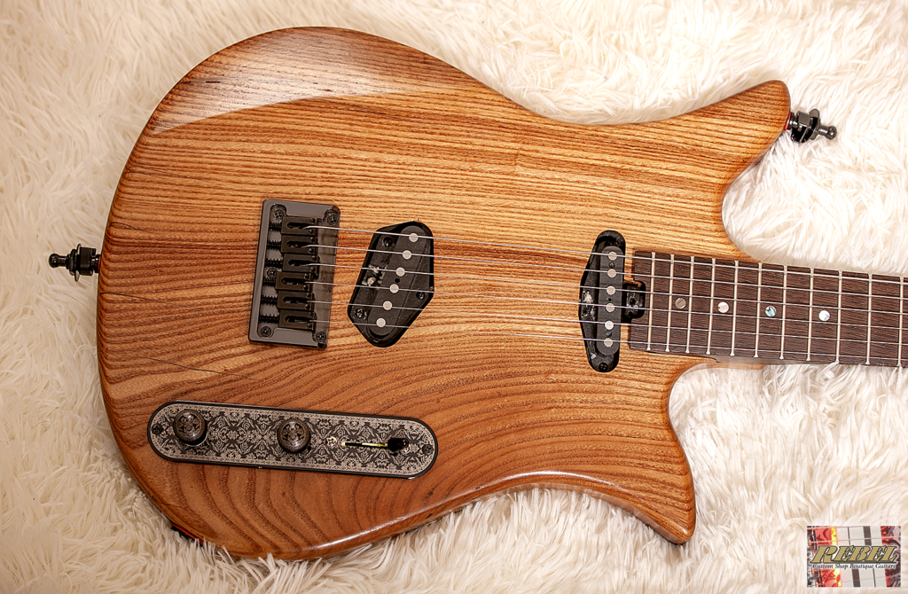 Icarus – A One-Piece Custom Double Cutaway Tele Stye with Custom ...