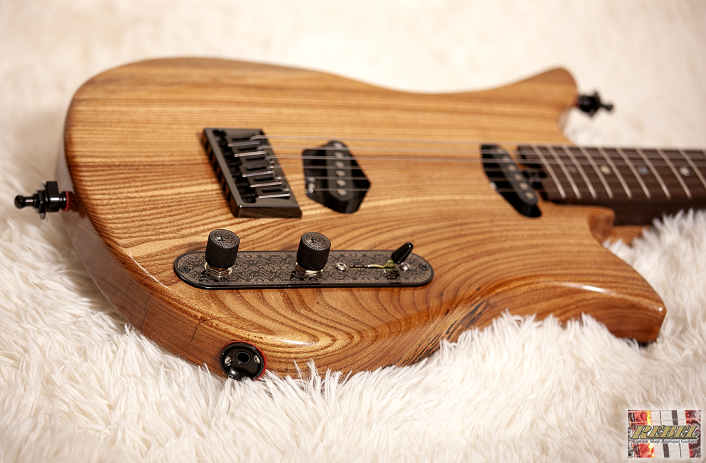 Icarus – A One-Piece Custom Double Cutaway Tele Stye with Custom ...