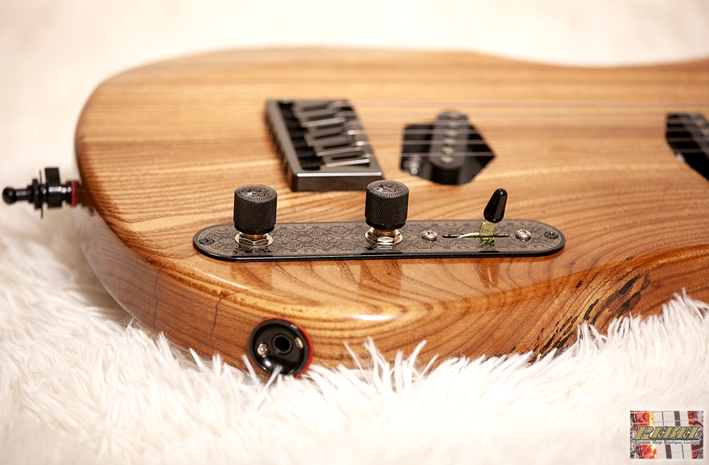 Icarus – A One-Piece Custom Double Cutaway Tele Stye with Custom ...