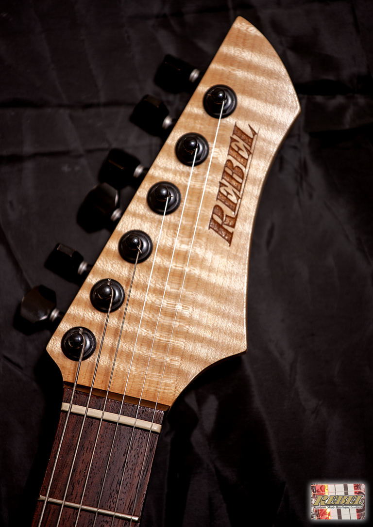 INCARNATE- Double Cutaway Exotic Wood Strat Style with Custom Switching ...