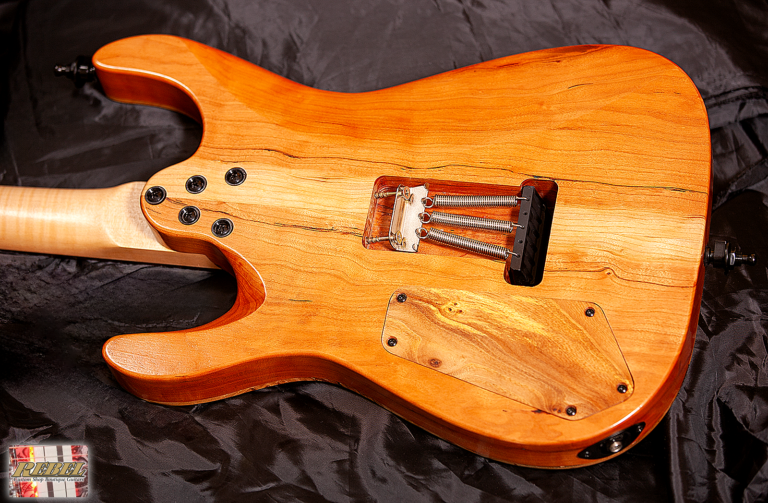 INCARNATE- Double Cutaway Exotic Wood Strat Style with Custom Switching ...